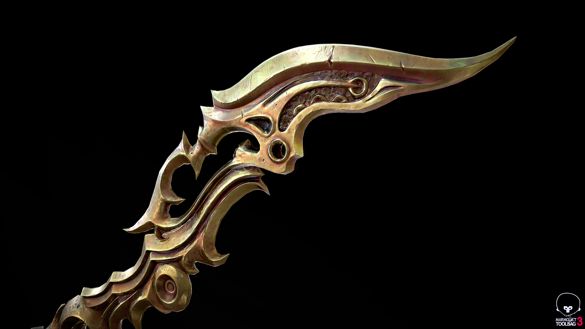 ArtStation - Sword modeling practice