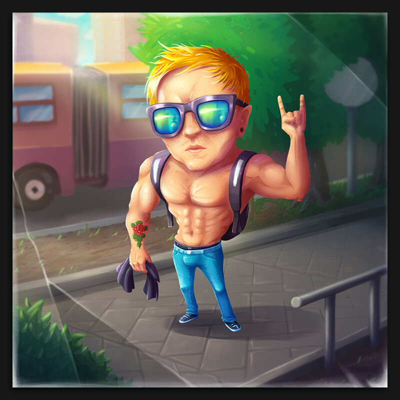 ArtStation - Summer Guy