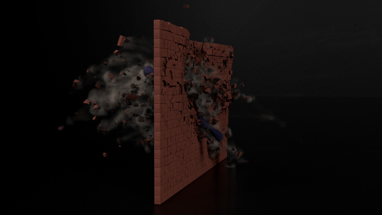 ArtStation - Houdini Wall Destruction