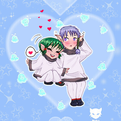 ArtStation - Alien children