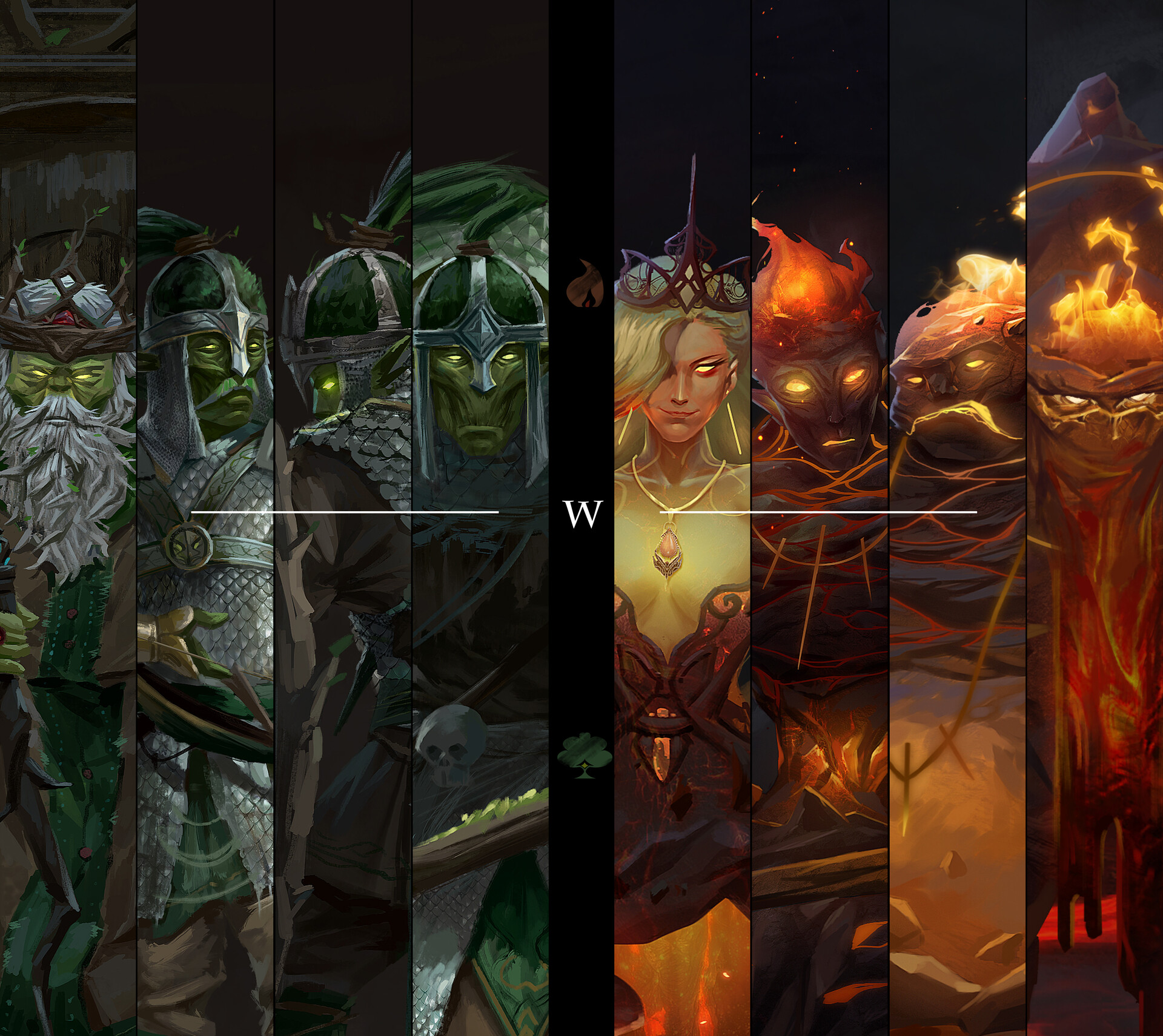 ArtStation - Wood and fire