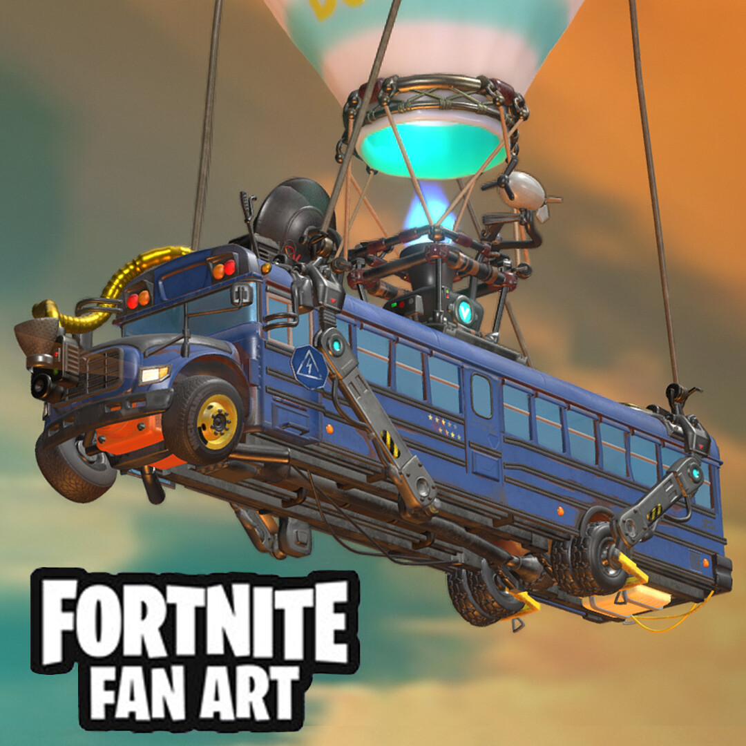 ArtStation - BATLLE BUS
