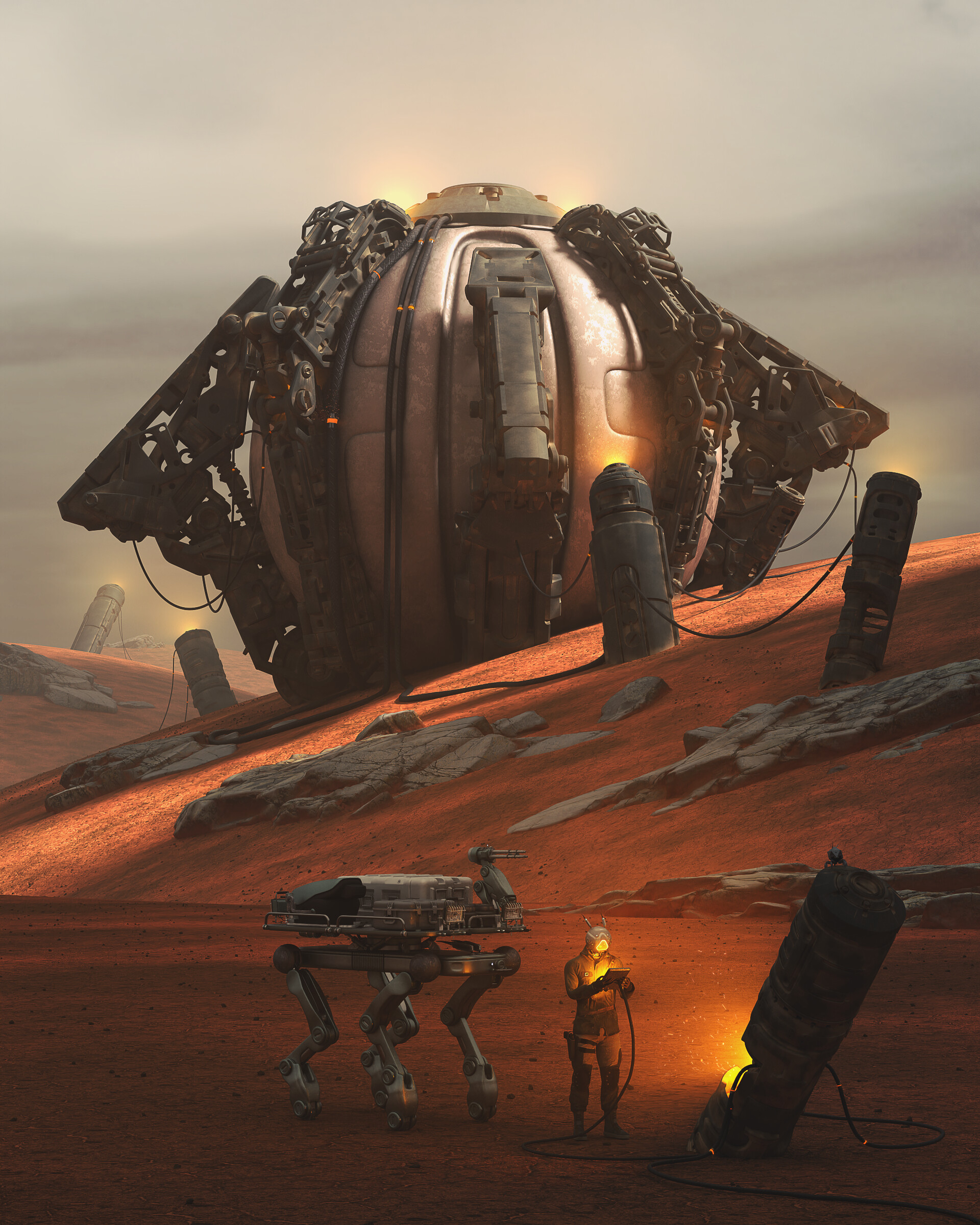 ArtStation - Space Seed (part 2)