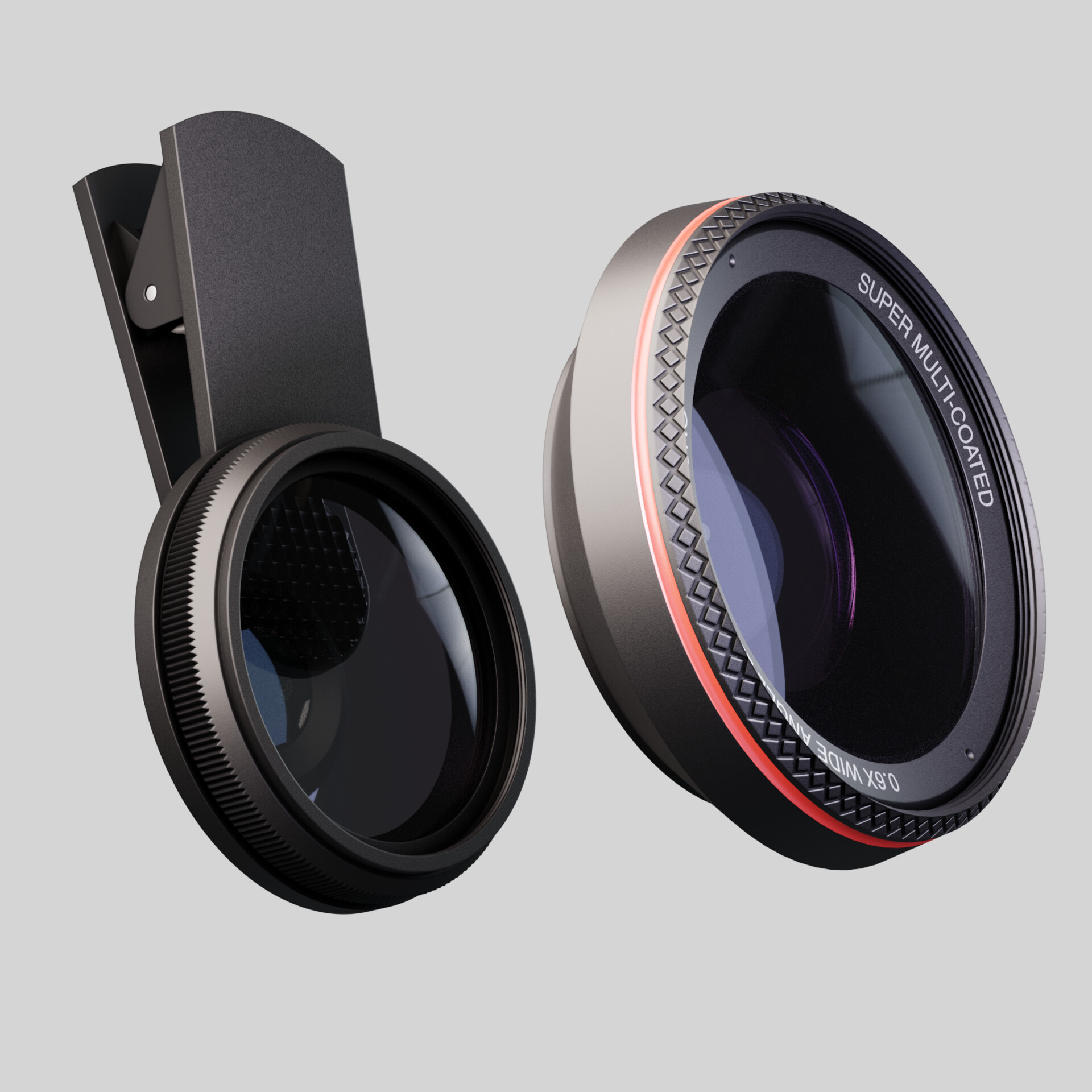 ArtStation - Two in One Phone Lens Product Renders