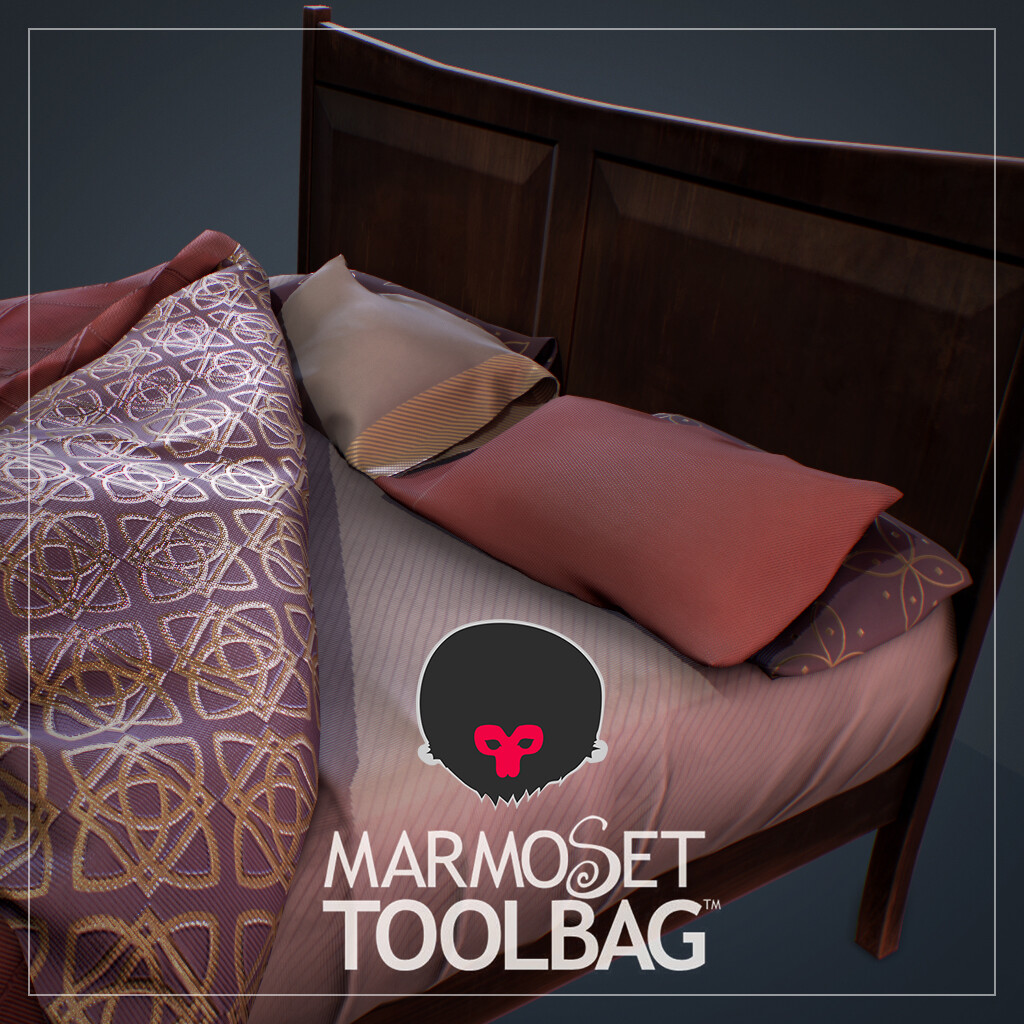 ArtStation - == MEDIEVAL BED