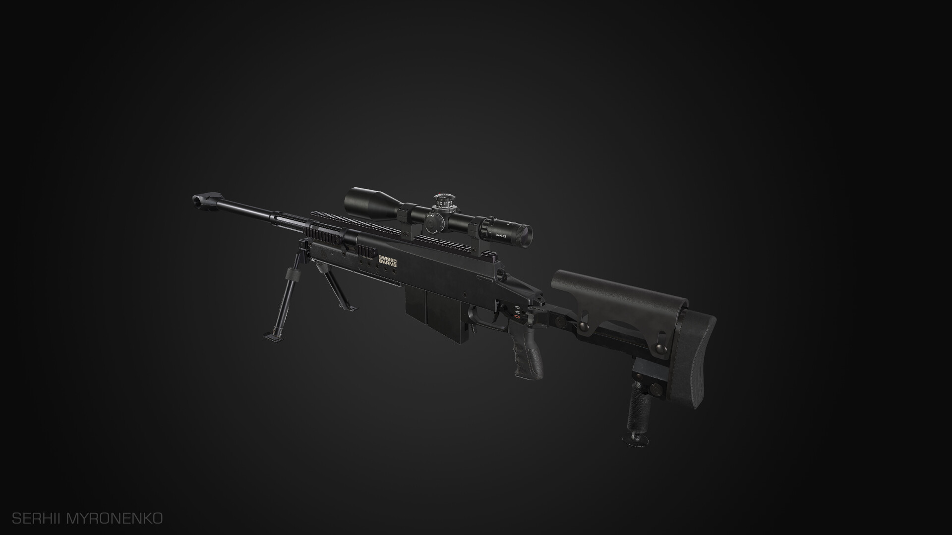 ArtStation - SAN 511 (rifle)