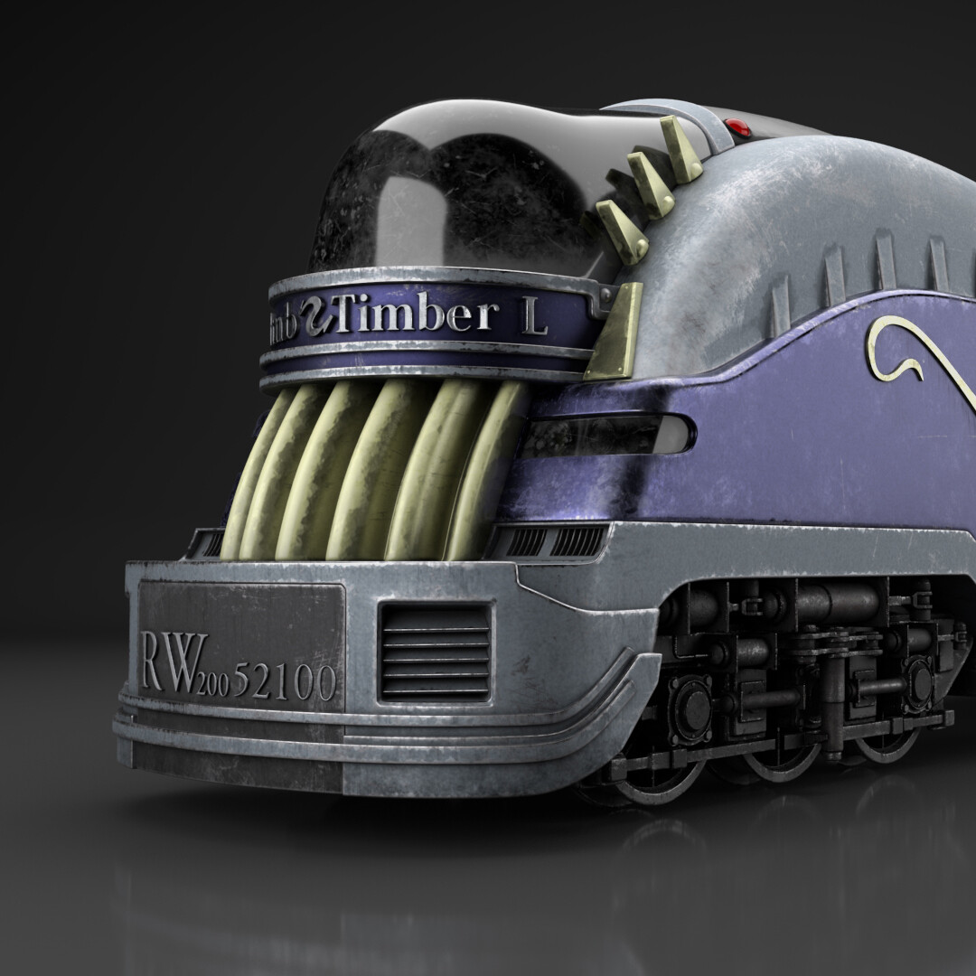 ArtStation - fanart final fantasy train