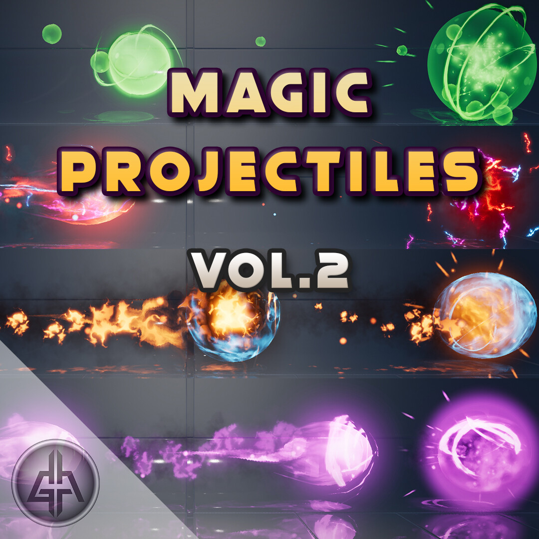 ArtStation - Magic Projectiles Vol. 2 - Unreal Engine