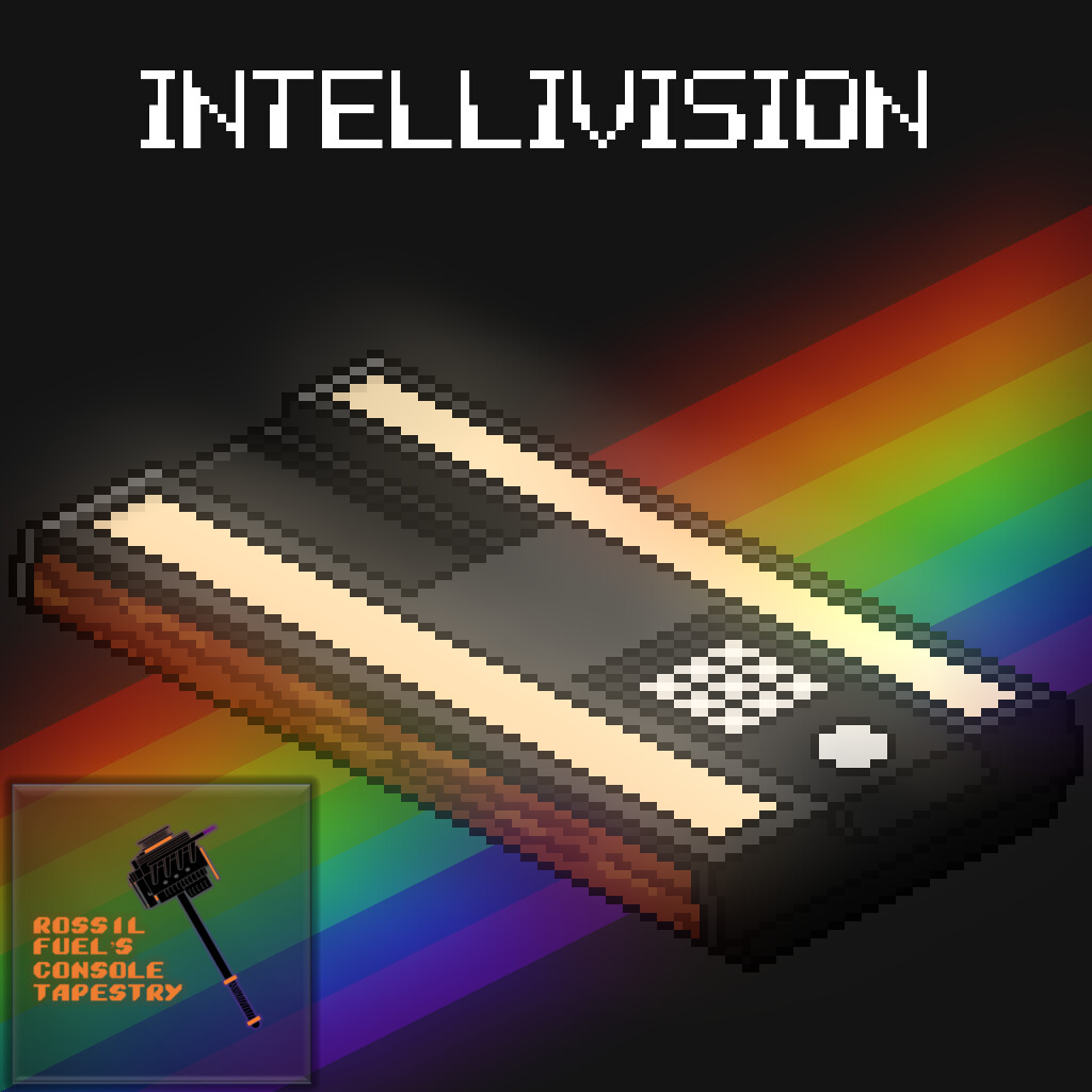 ArtStation - Rossil Fuel's Console Tapestry #14: Mattel Intellivision
