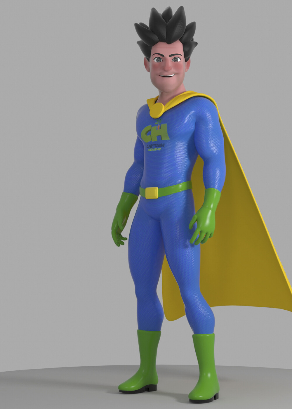 ArtStation - 3D cartoon style character model