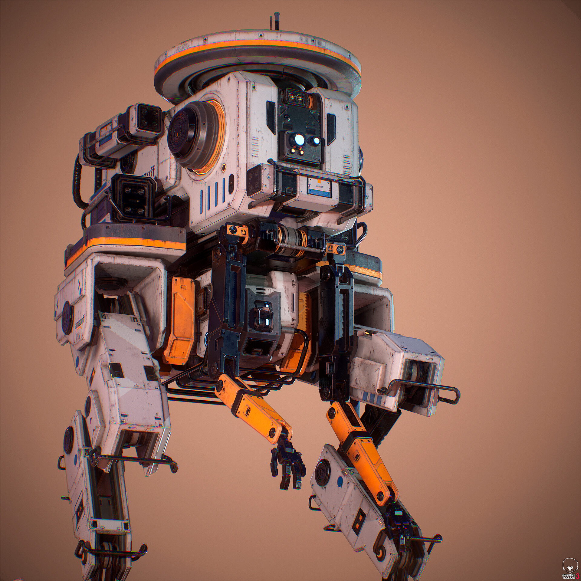 ArtStation - "ACME" - Amazoff Cargo Mech, Santiago Medrano