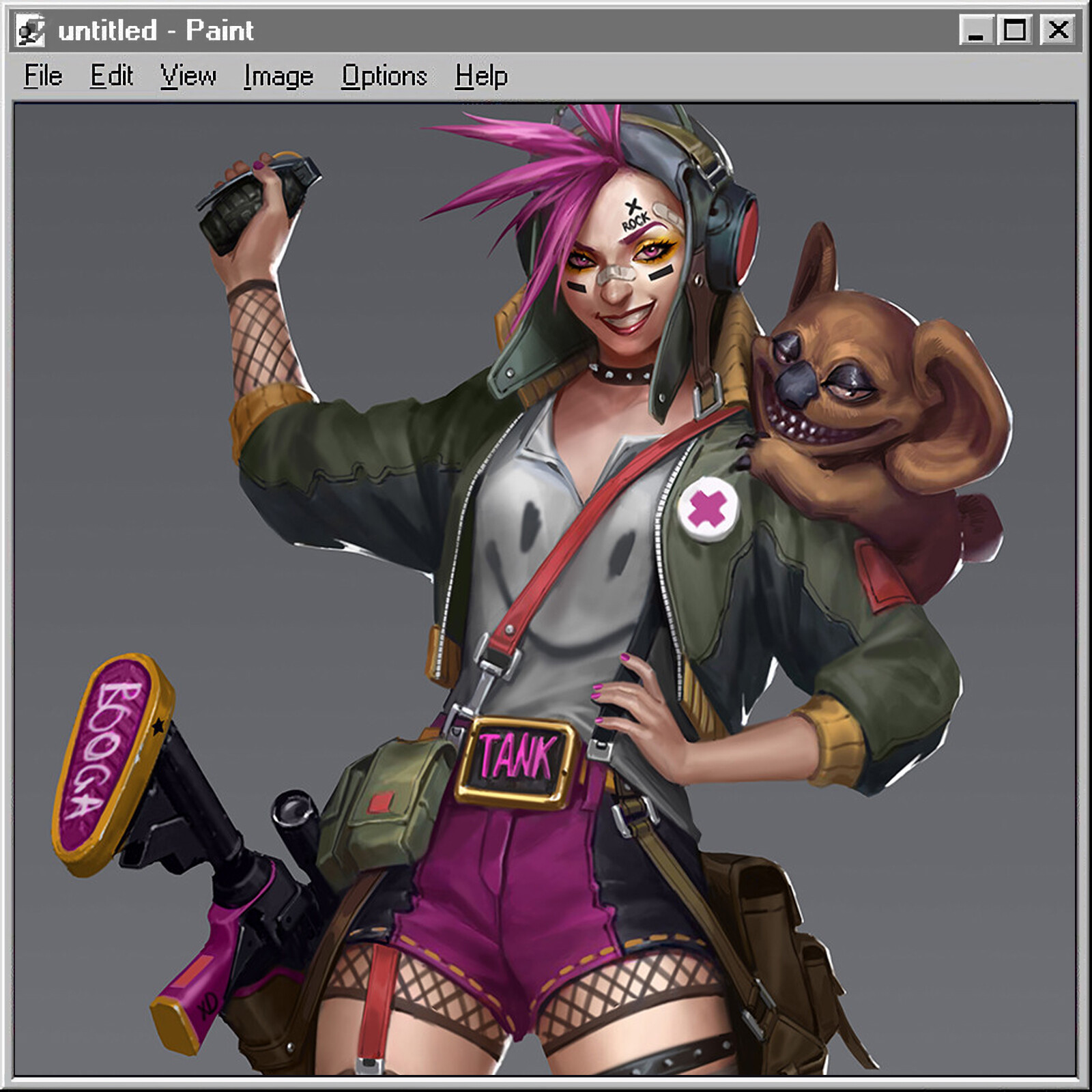 ArtStation - tank girl