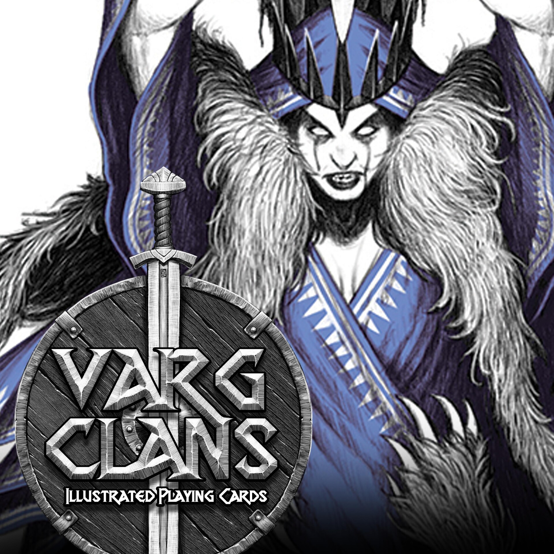 ArtStation - Varg Clans: Illustrated Playing Cards