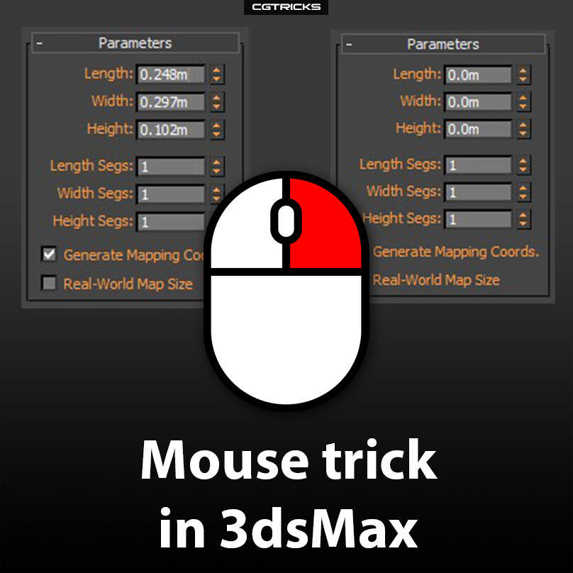 ArtStation - Mouse trick in 3dsMax