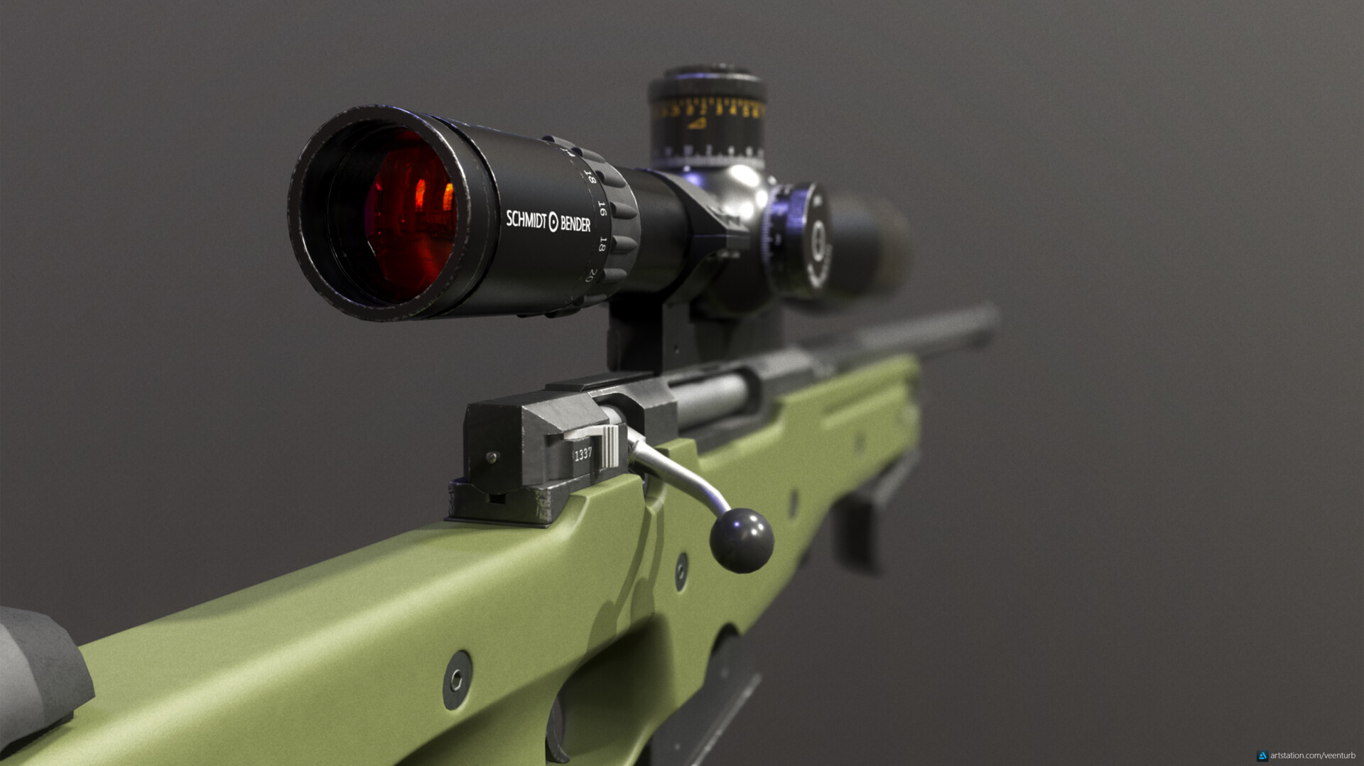 ArtStation - L96A1.338 LM