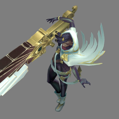 ArtStation - Adam Turnbull - League of Legends - Senna Animation Reel