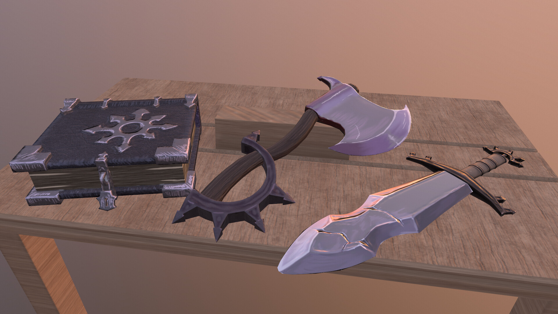 ArtStation - Chaos Weapons Set