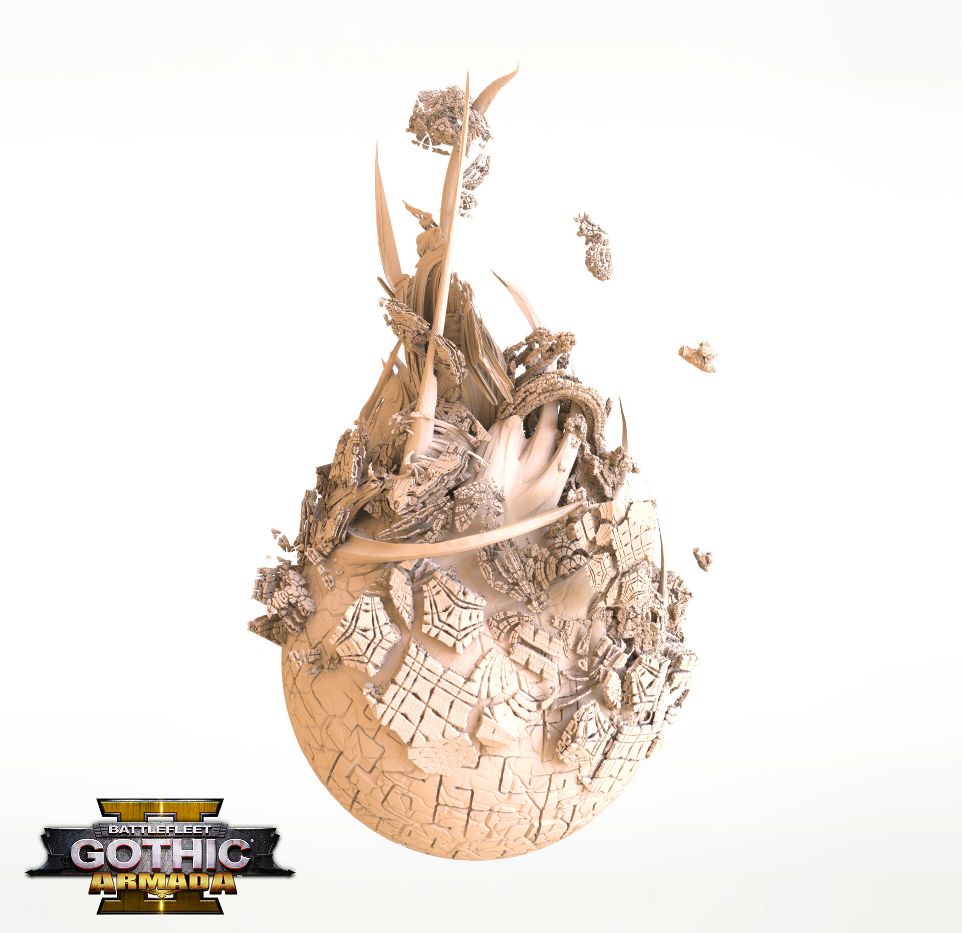 ArtStation - Fractals, Melted Planet and miscellaneous : Battlefleet ...