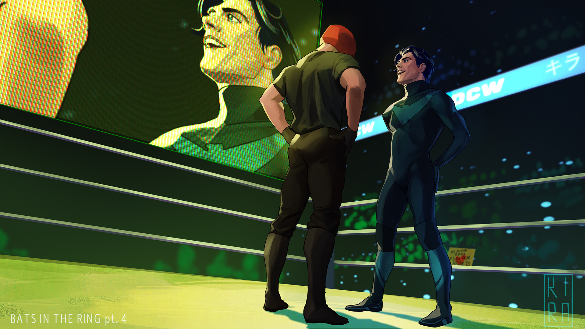 ArtStation - BATS IN THE RING