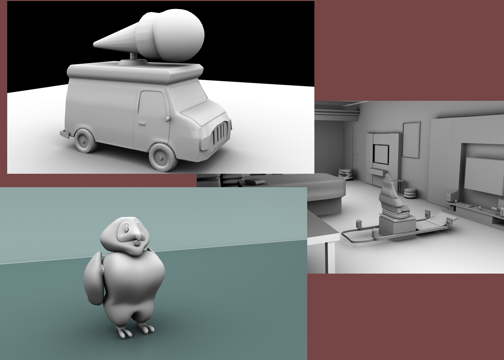 ArtStation - Random Poly Models