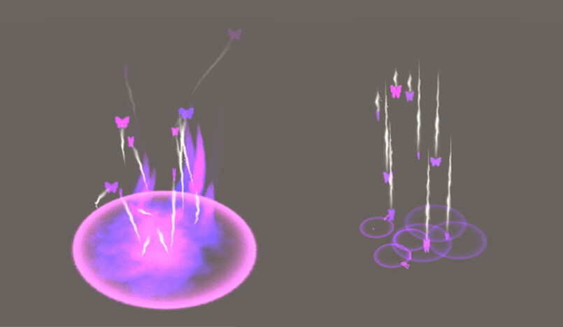 ArtStation - Butterfly Attack - VFX Study