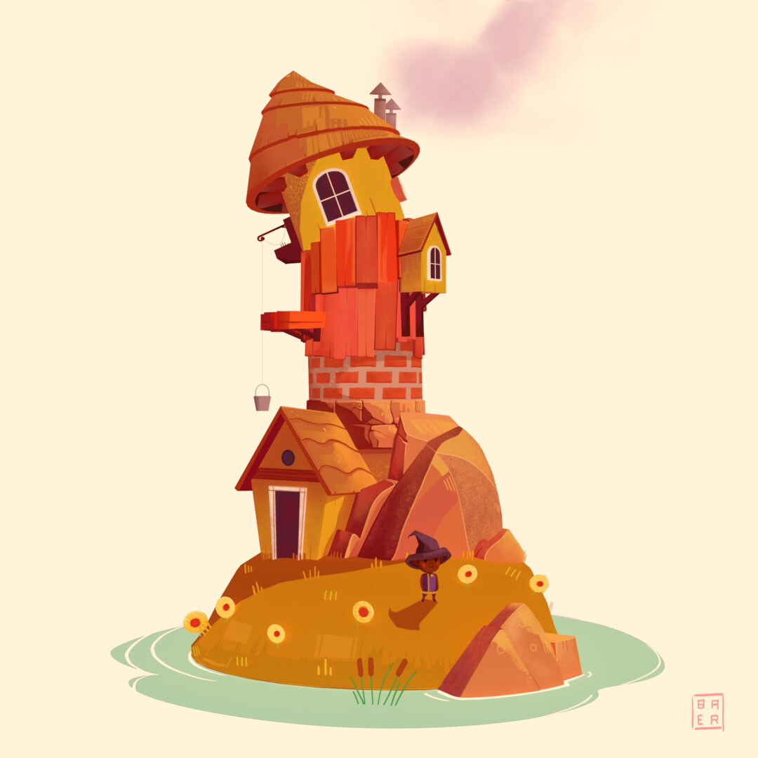 ArtStation - Witch Tower [Thumbnail]