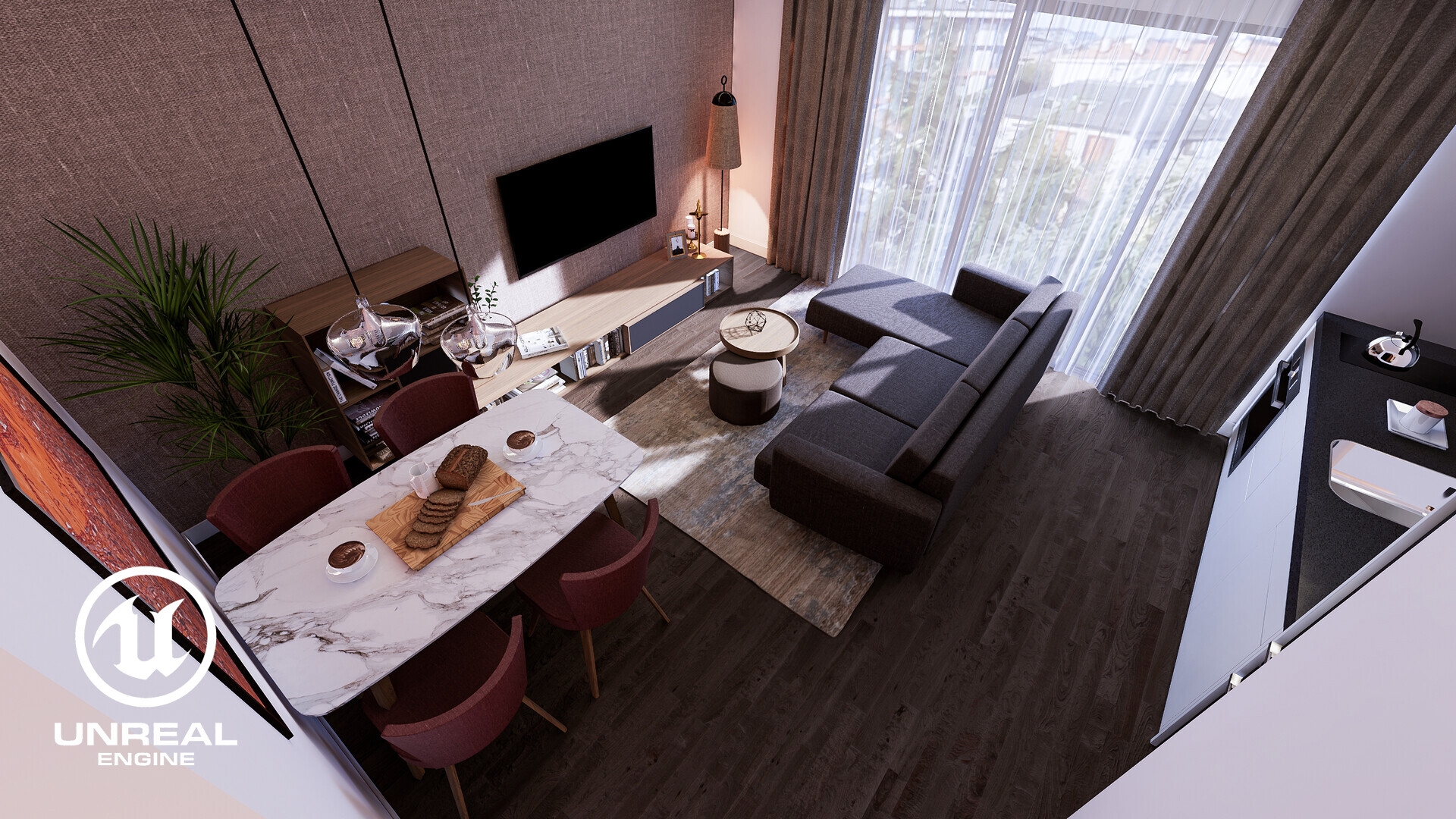 ArtStation - Sample Flat VR Presentation