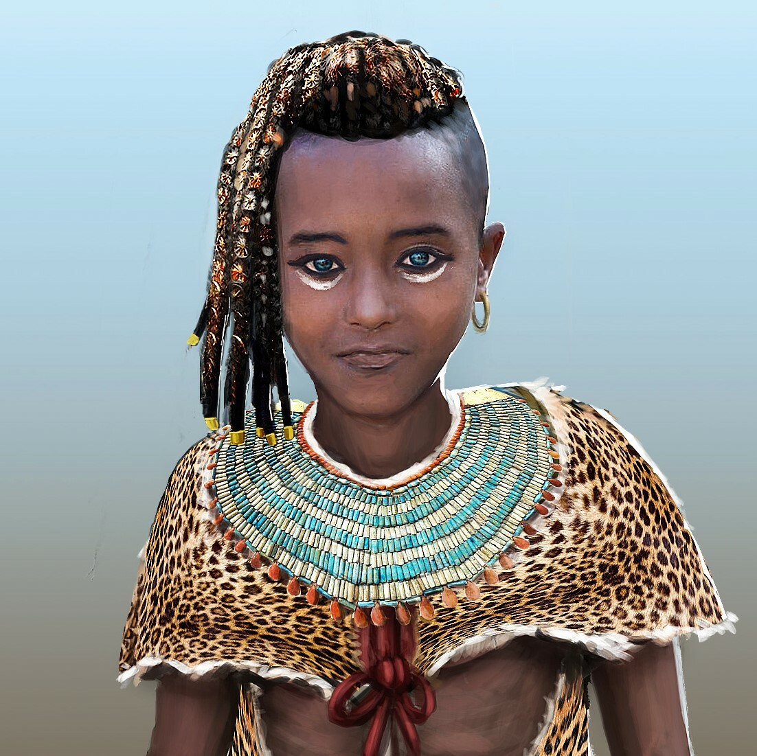 ArtStation - Ancient Egyptian dwarf