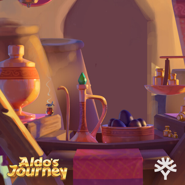 ArtStation - Aldo´s Journey - Unused concept
