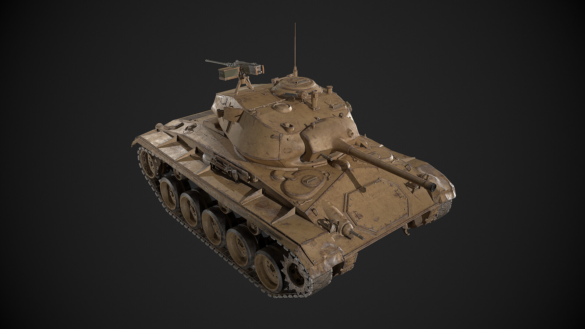 ArtStation - M24 Chaffee
