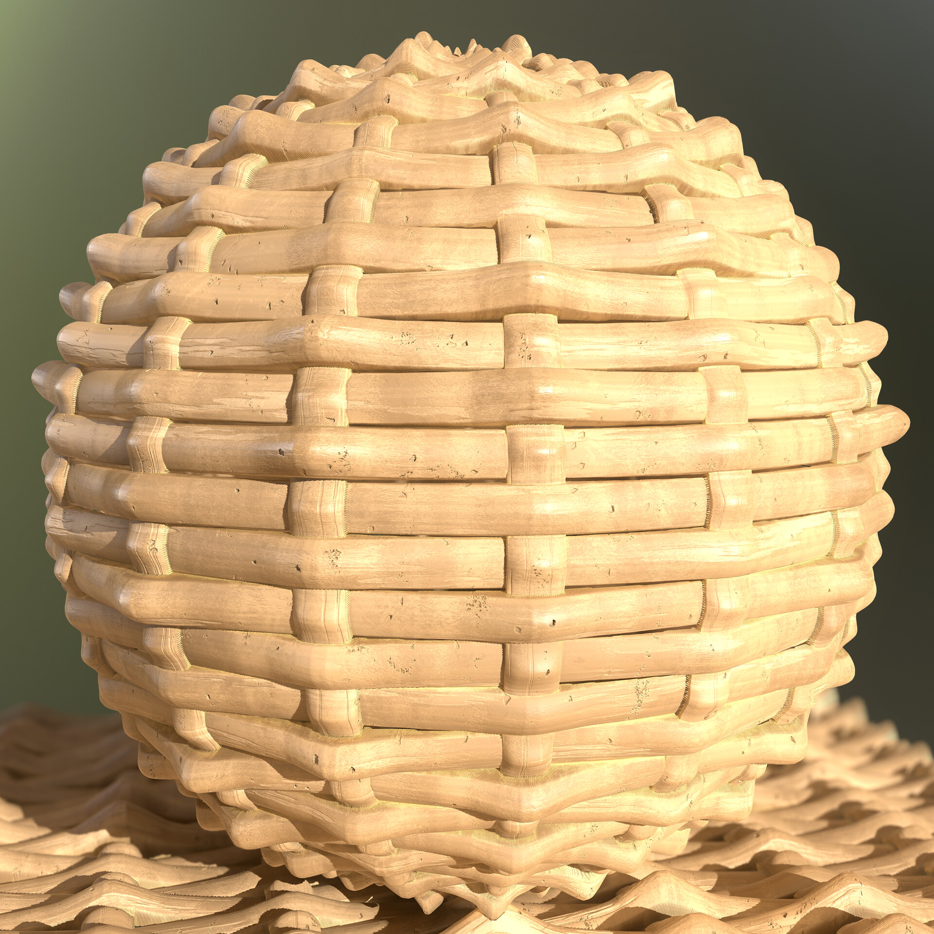 ArtStation - Braided Basked Material