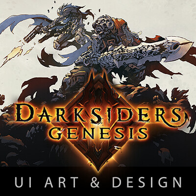 ArtStation - Darksiders Genesis: UI Art & Design