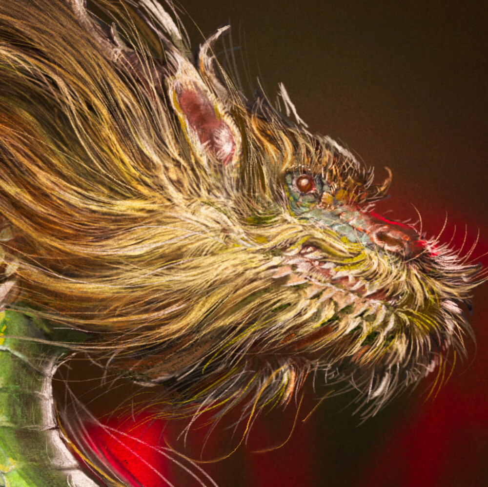 ArtStation - East Asian Dragon