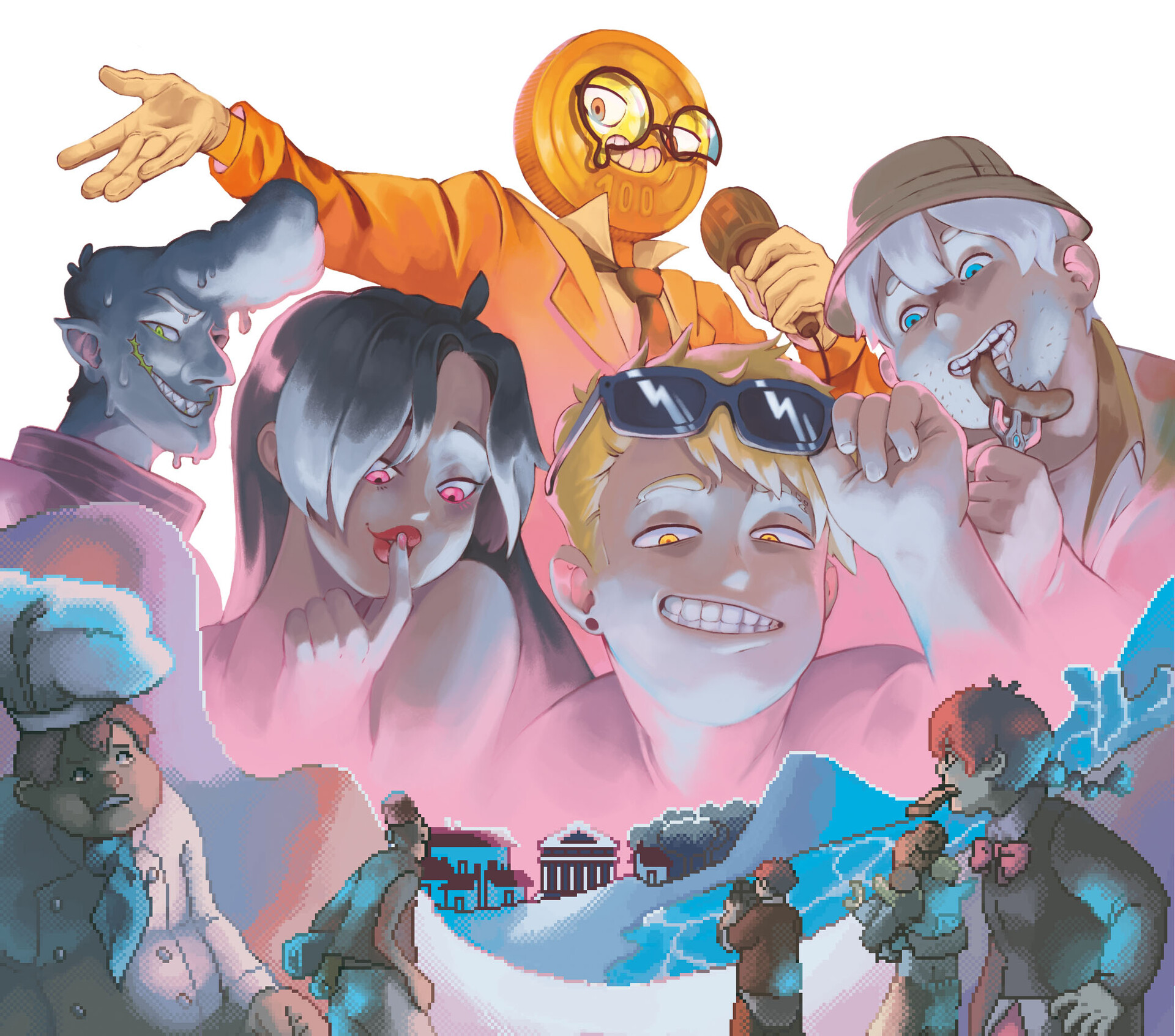 ArtStation - DEUS EX MACHINA: boitage