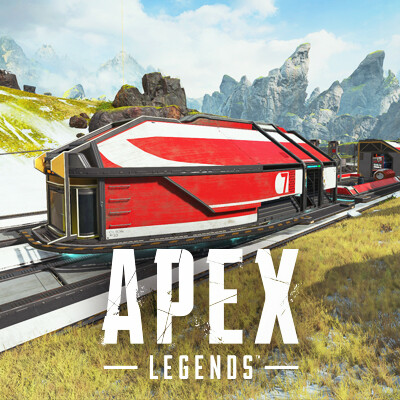 ArtStation - Apex Legends - World's Edge - Train + Train Tracks