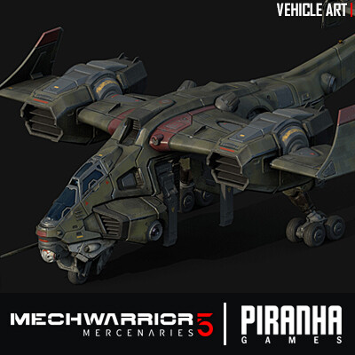 ArtStation - MW5:Mercs - Igor VTOL