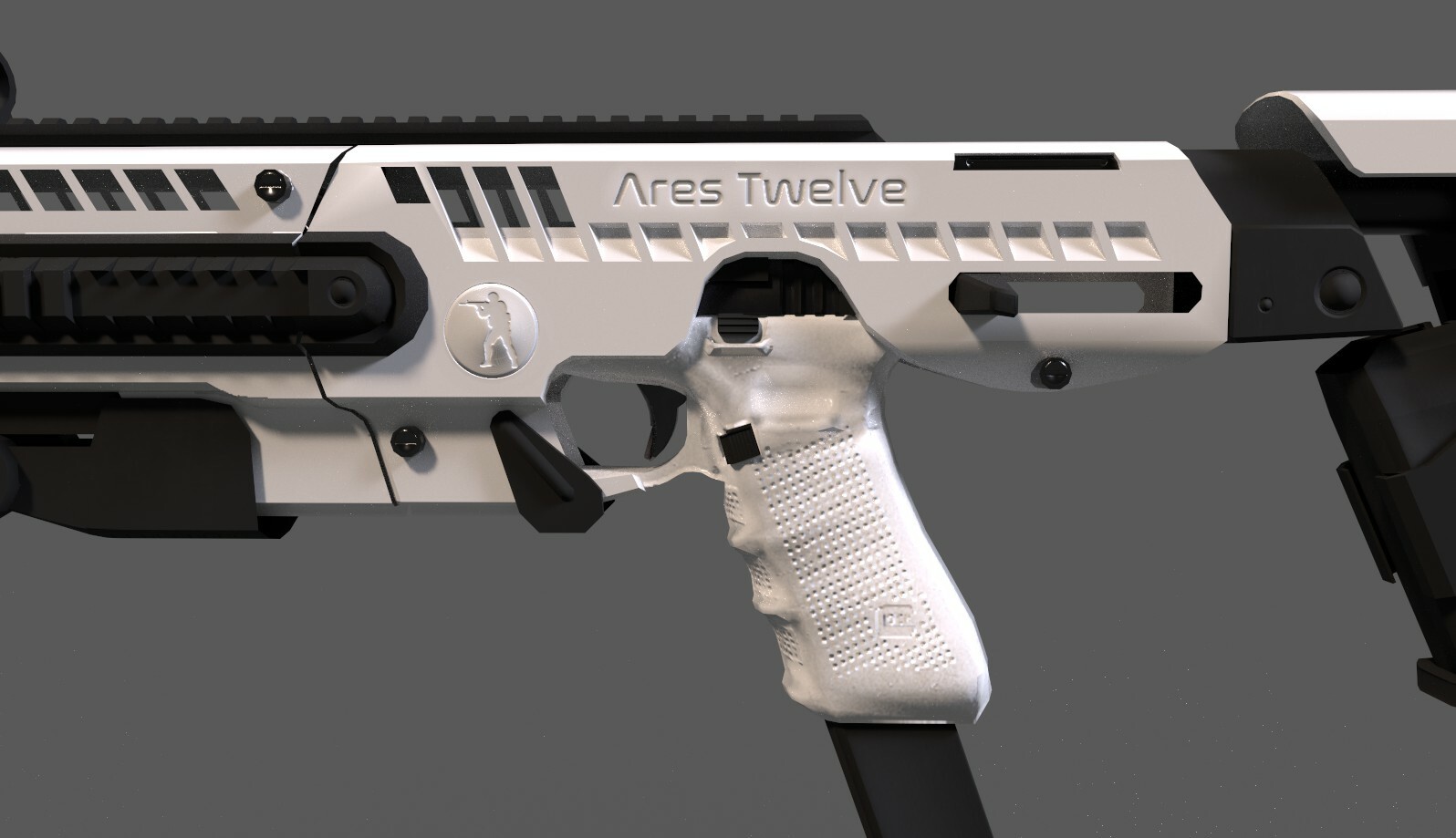 ArtStation - Glock Ares-12 Prototype