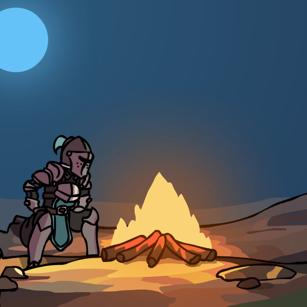 ArtStation - My Jumping Knight