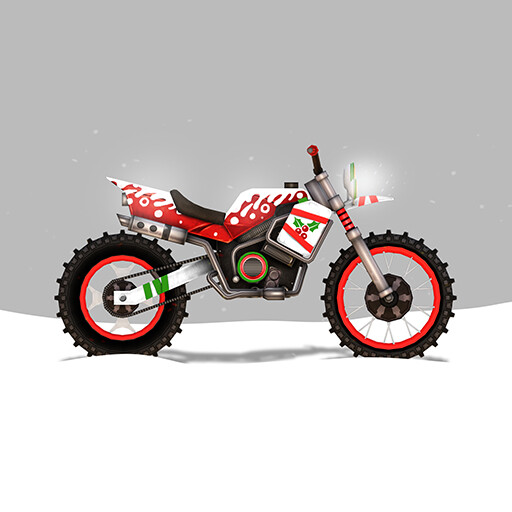 ArtStation - 2D Bike Skin Concpet, Anto Thomas