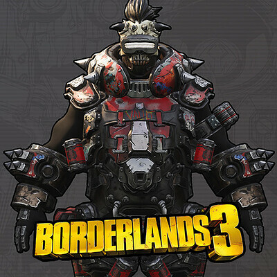 ArtStation - Borderlands 3 Enforcer Badass Attachments