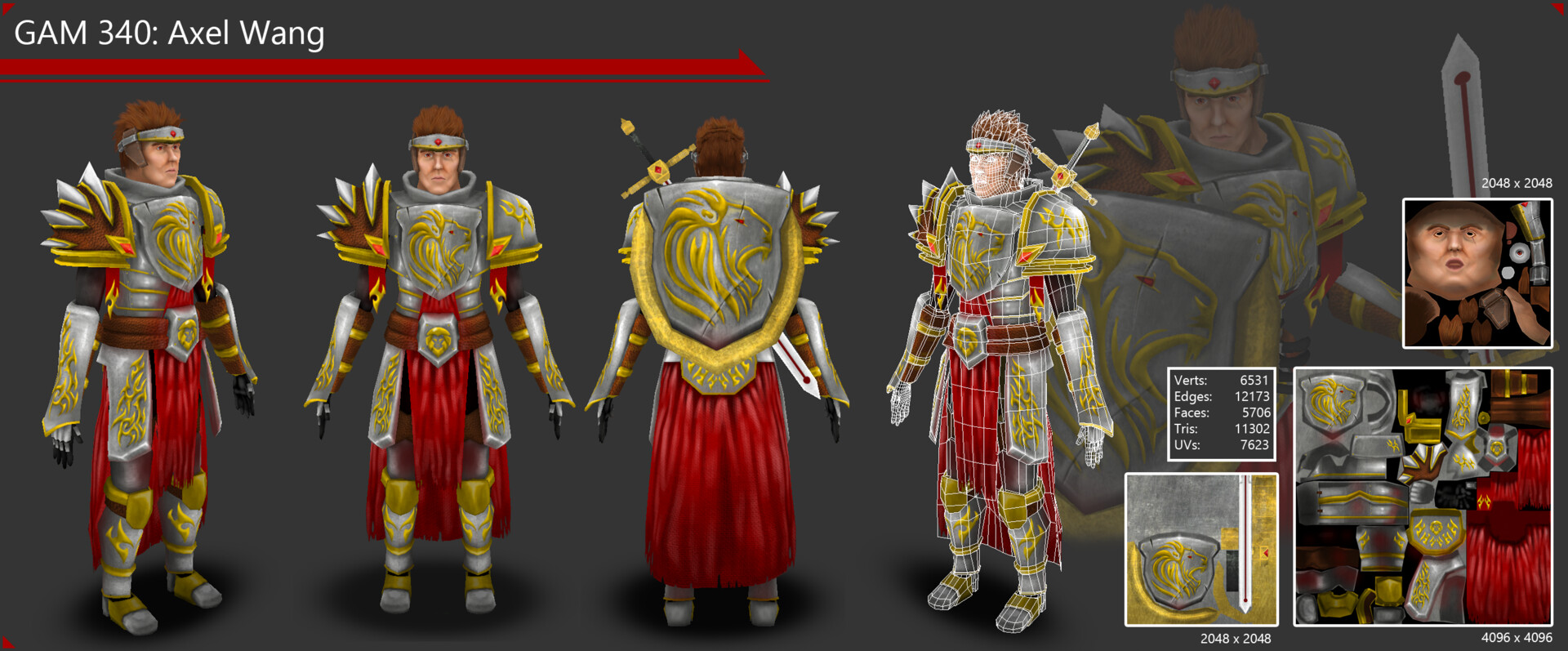 ArtStation - Simple Warrior