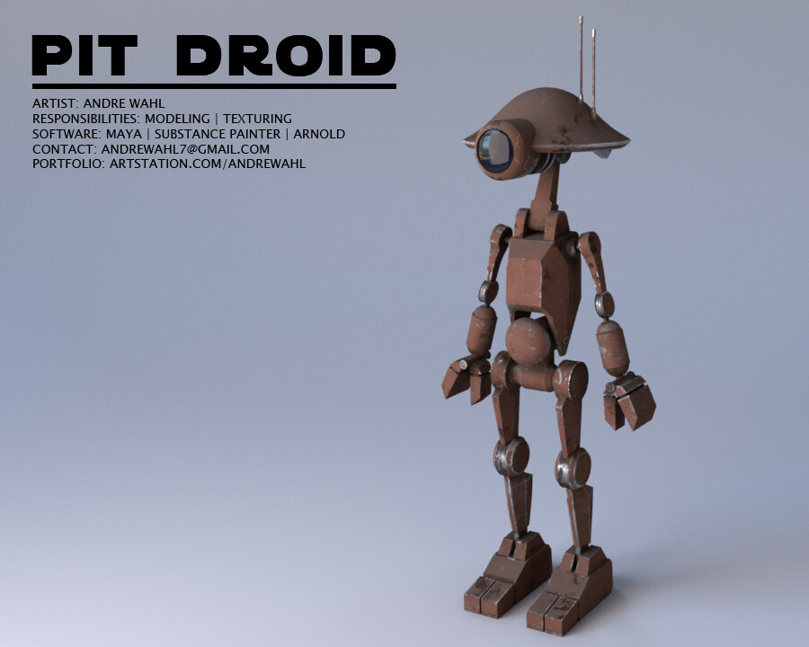 ArtStation - Pit Droid