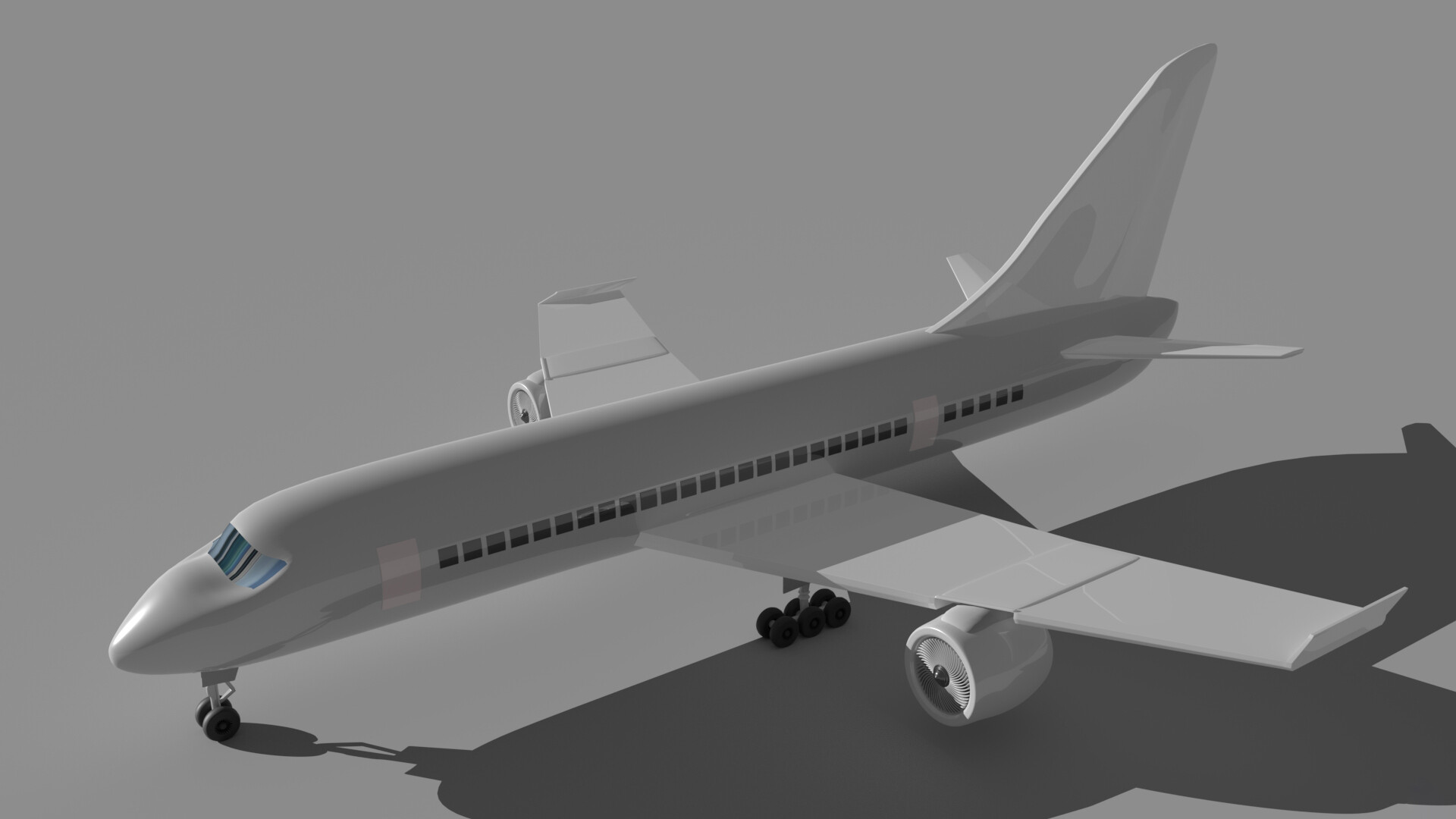 ArtStation - Aeroplane Model