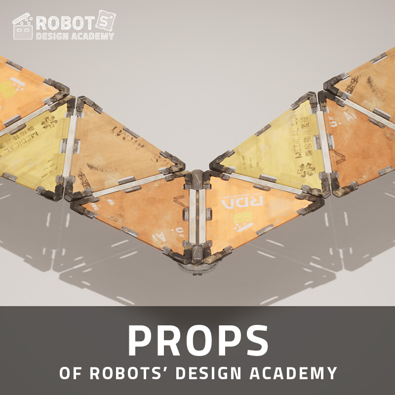 ArtStation - Robots' Design Academy Props: The "Human Spirit" Glider
