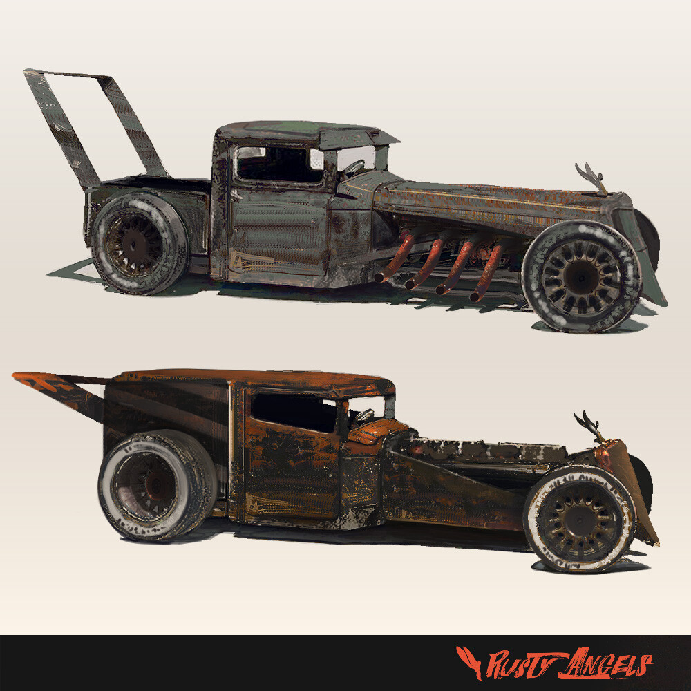 ArtStation - Rusty Angels