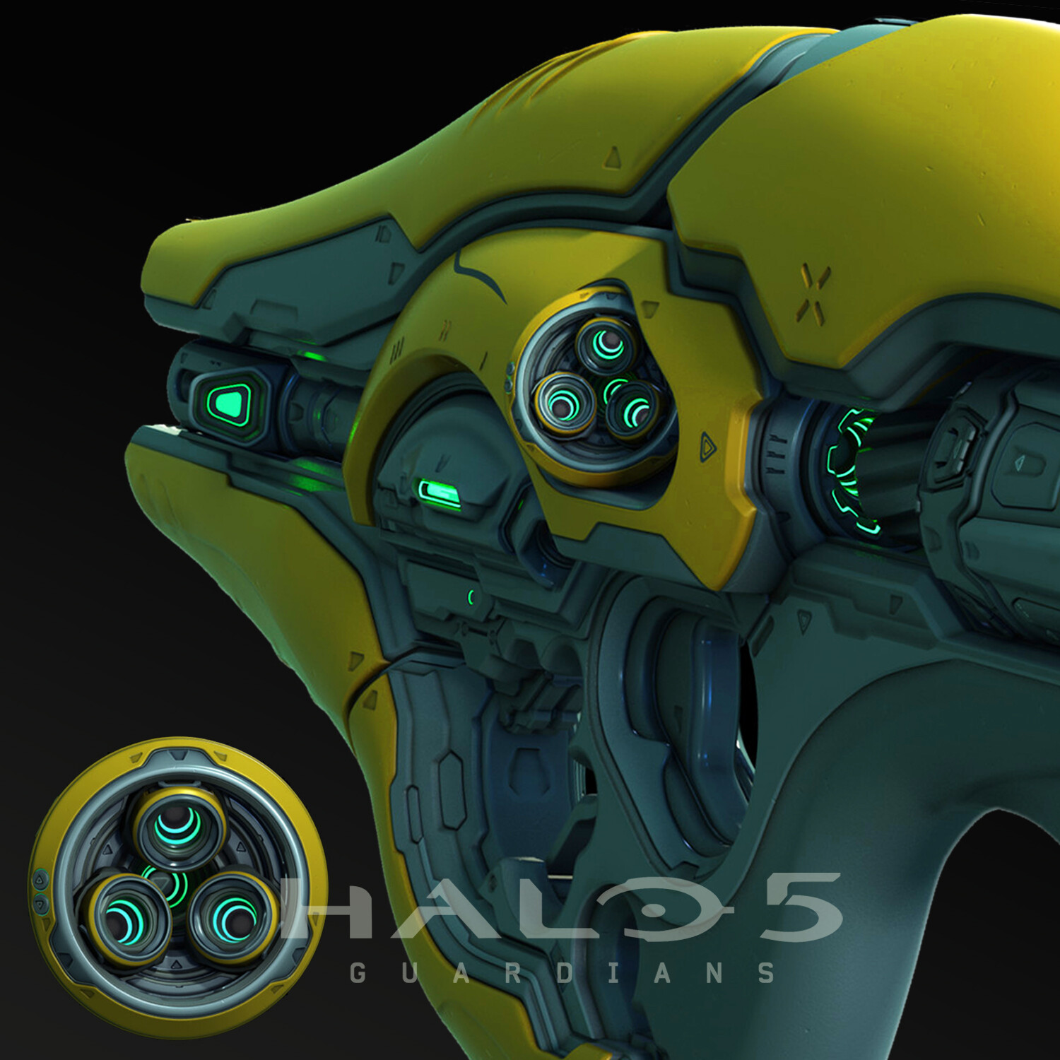 ArtStation - Fuel rod cannon Hires / Lores