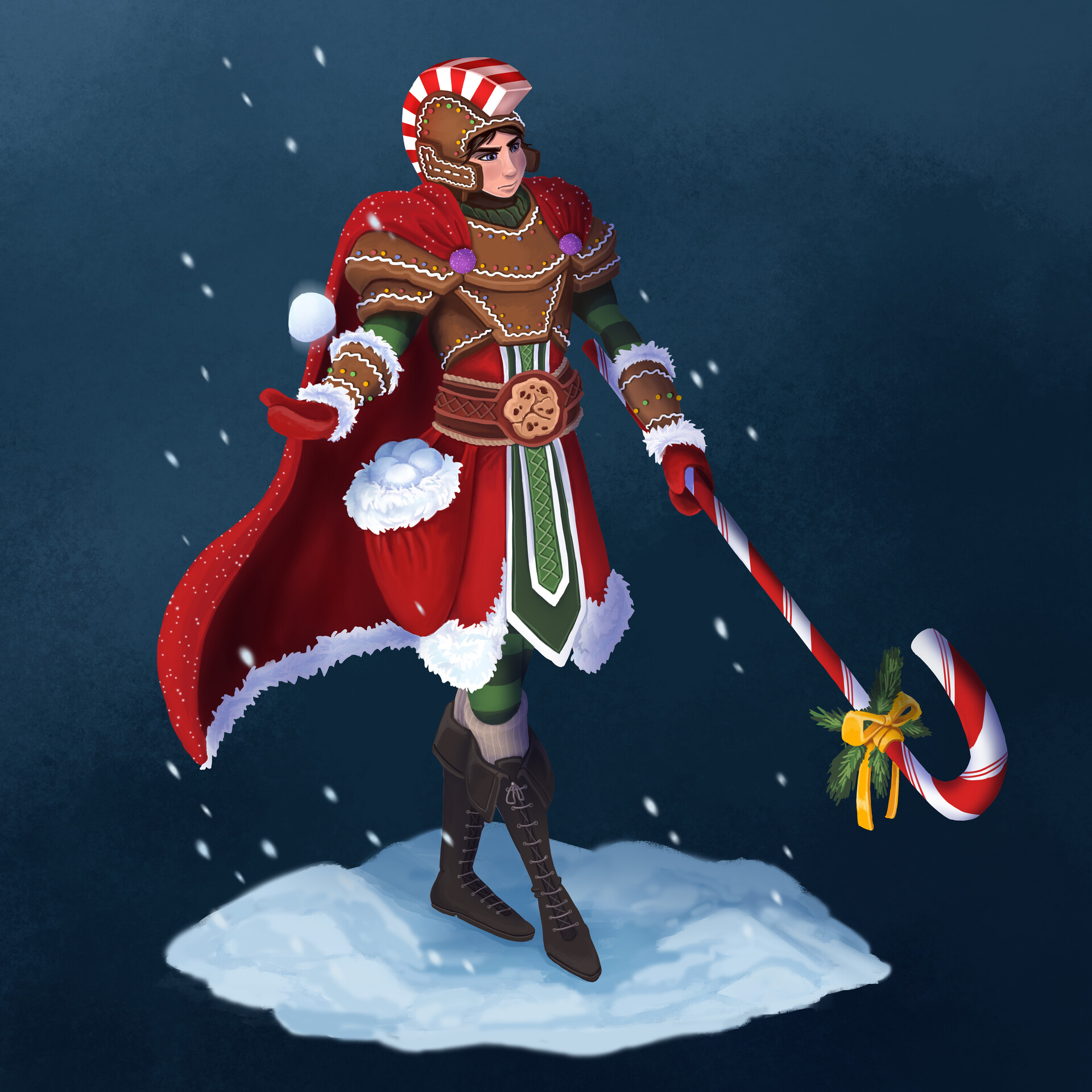 ArtStation - Defender of Christmas