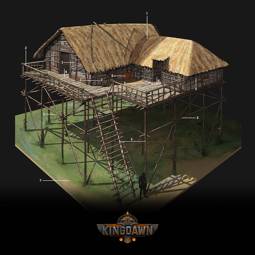 ArtStation - Aztec house