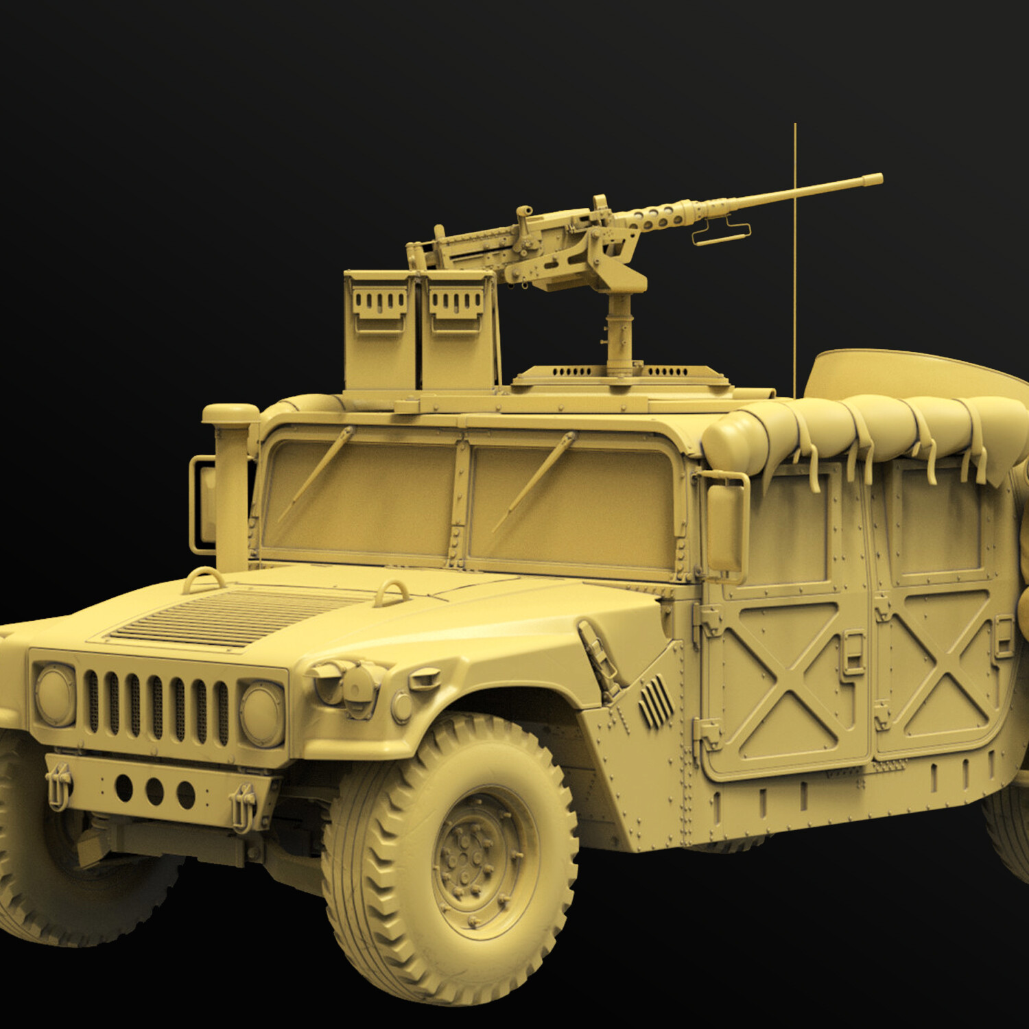 ArtStation - Generation Kill: Humvee