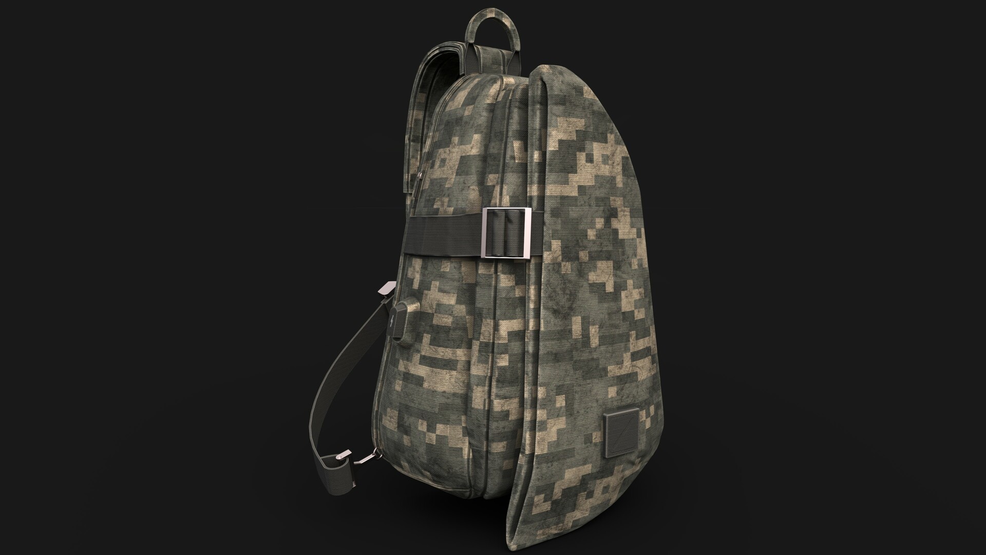 ArtStation - Camo One Strap Backpack